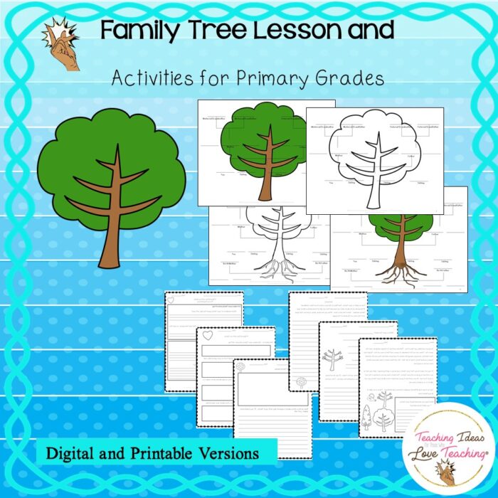 Family Tree Project | Templates | Activities for Primary Grades ...