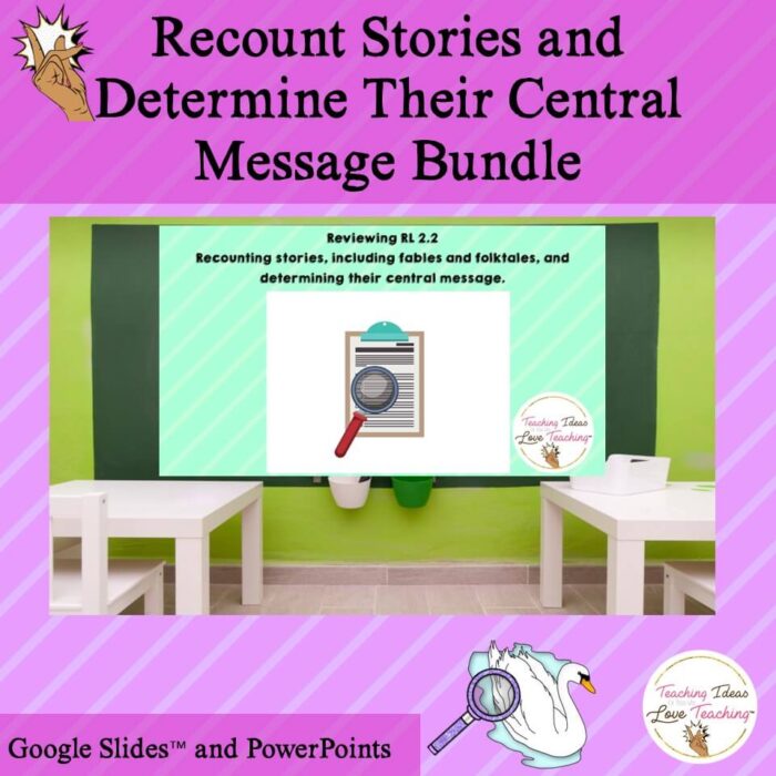 Recount Stories and Determine Their Central Message - Teaching Ideas ...