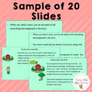 Retelling Stories | Distance Learning - Teaching Ideas For Those Who ...