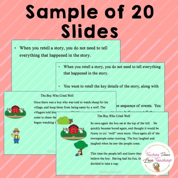 Retelling Stories | Distance Learning - Teaching Ideas For Those Who ...