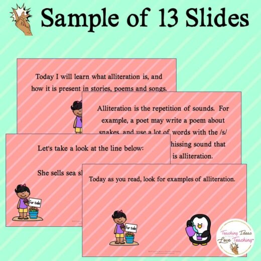 Understanding Alliteration - Teaching Ideas For Those Who Love Teaching