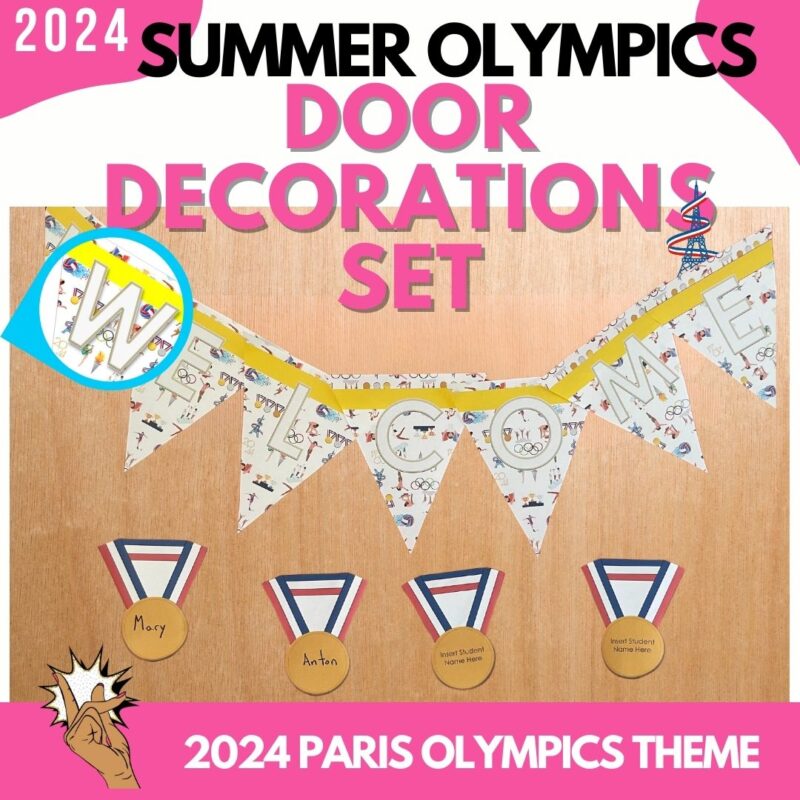 2024 Summer Olympics Themed Complete Classroom Decor Bundle - Teaching ...